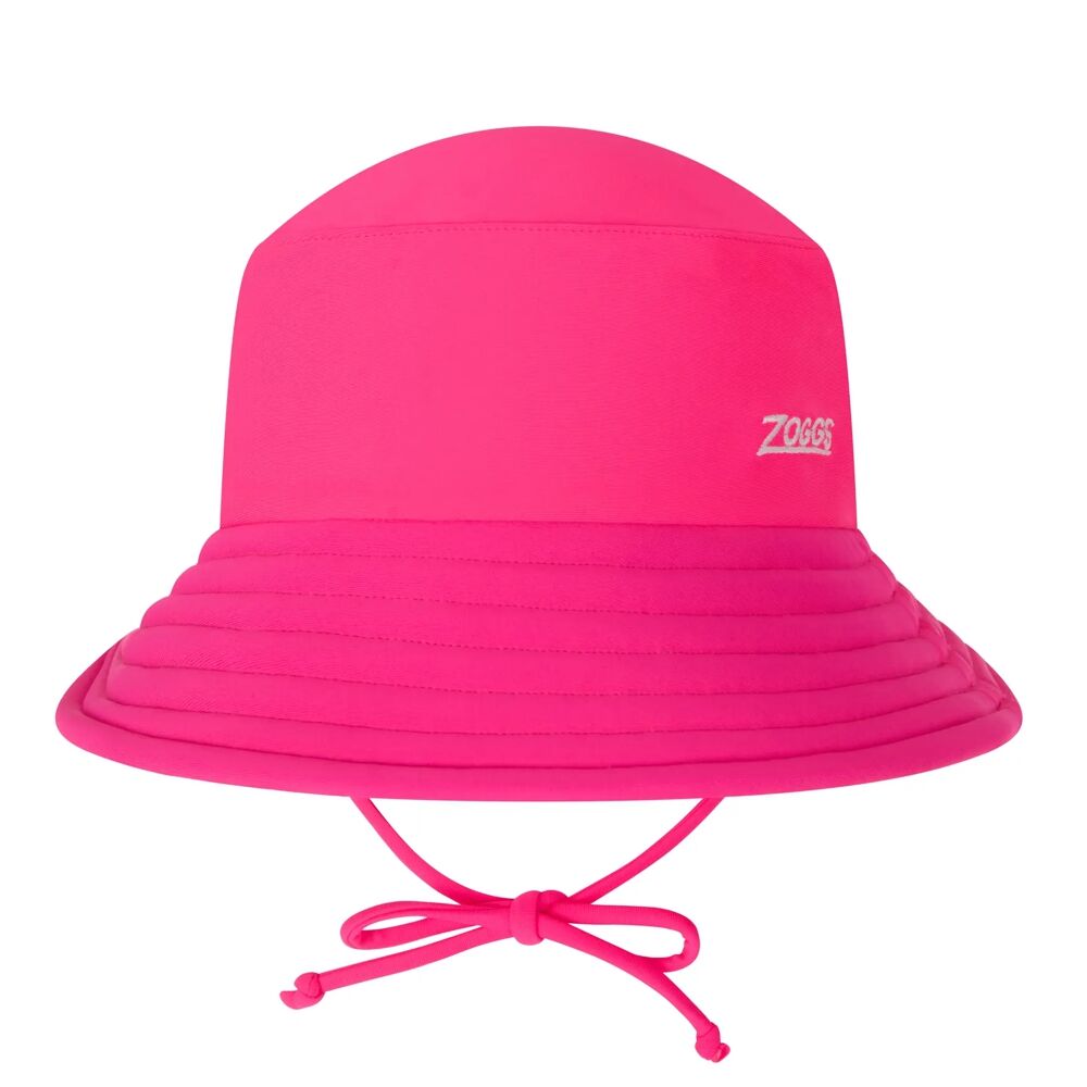 Zoggs Pink Pacific Bucket Sun Hat - Ages 1 - 6 Years, Children's Beach ...
