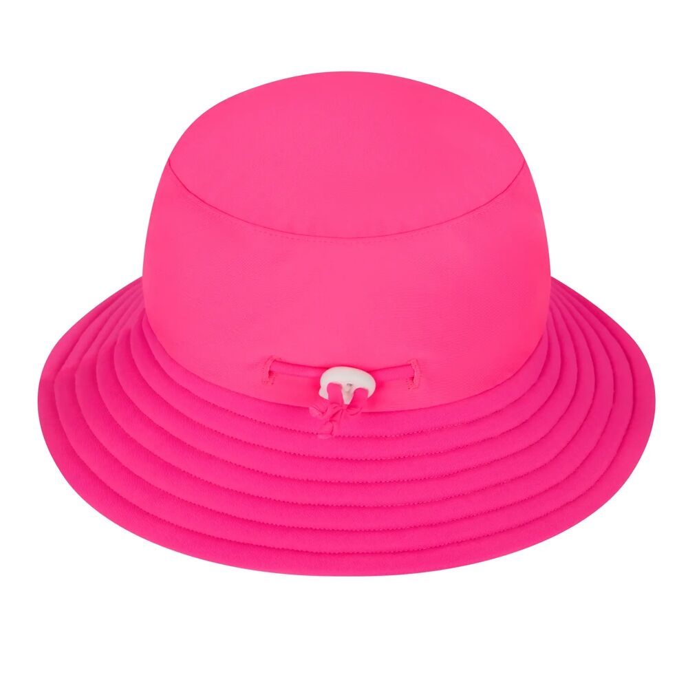 Zoggs Pink Pacific Bucket Sun Hat - Ages 1 - 6 Years, Children's Beach ...