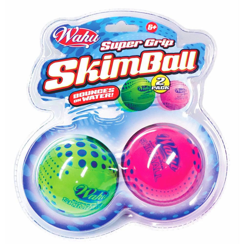 Wahu Super Grip Skimballs - Twin Pack, Beach & Pool Toys, Outdoor Toys ...